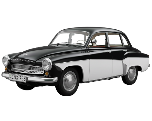 Badge Wartburg 311 Borderland Rally 1964 ADMV